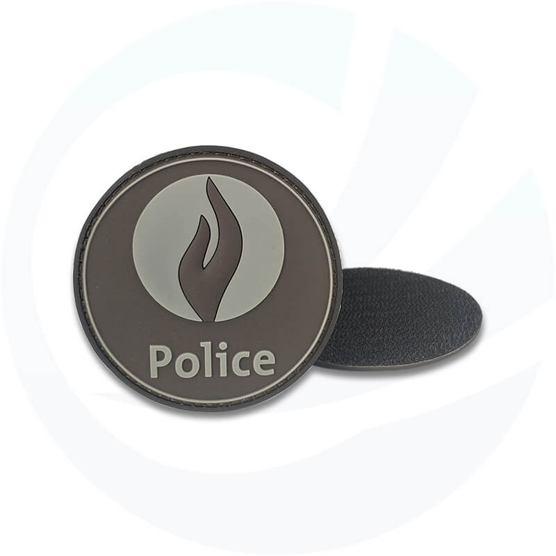 Custom police PVC Patch from China manufacturer - YC Craft