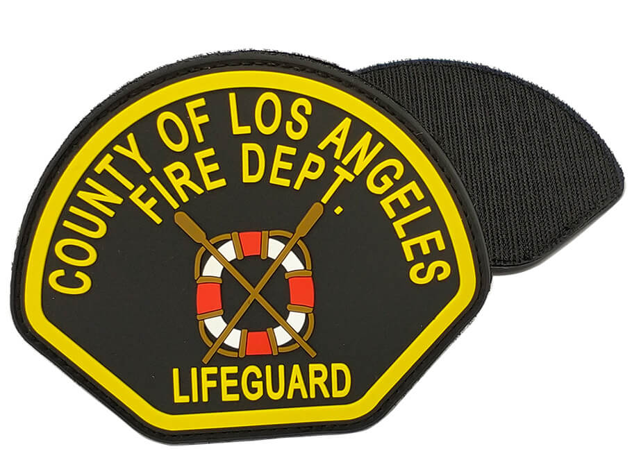 Custom US Firemen Uniform PVC Patch from China manufacturer - YC Craft